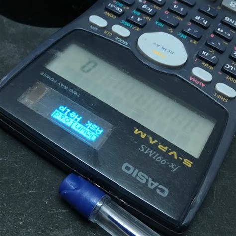 21st Century Cheating Wifi In A Calculator Hackaday