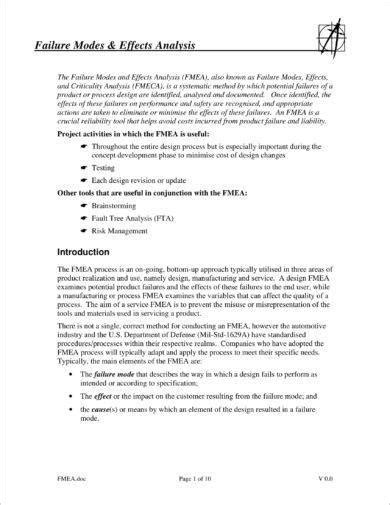 10 Failure Analysis Examples To Download