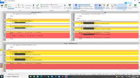 Tortoise Merge 颜色 冲突解决git 解决冲突的颜色有哪些 Csdn博客
