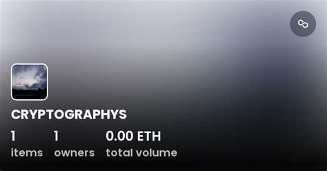 Cryptographys Collection Opensea