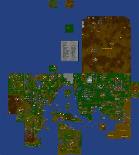 Runescape Classic Map Rsc Wiki Runescape Classic