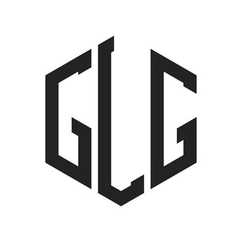 Premium Vector Glg Logo Design Initial Letter Glg Monogram Logo Using Hexagon Shape