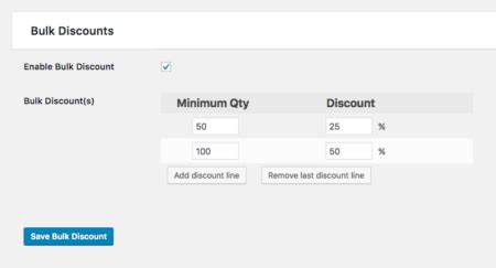 Configure Bulk Discounts Uncanny Owl