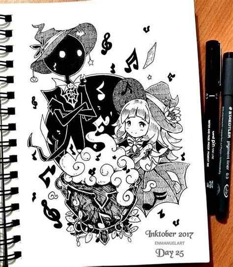 插画师 Enmanuelart 手绘 黑白画 大触 … 堆糖，美图壁纸兴趣社区