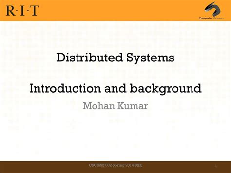 Ppt Distributed Systems Introduction And Background Powerpoint Presentation Id1645067