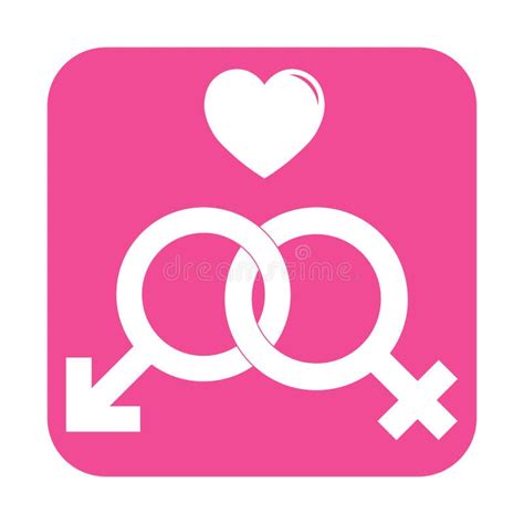 Simple Illustration Of Mars And Venus Symbol Concept Of Gender Symbols Stock Vector