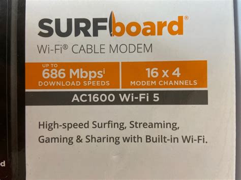 Arris Sbg Surfboard Docsis Cable Modem Wi Fi Router Brand New Buya