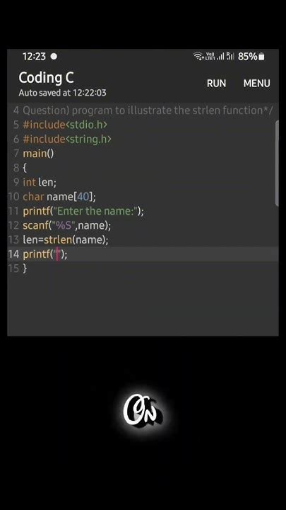 Checking Namestring Length In C Coding C Youtubeshorts