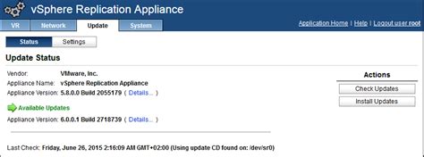 How To Upgrade VSphere Replication 5 8 To Version 6 0