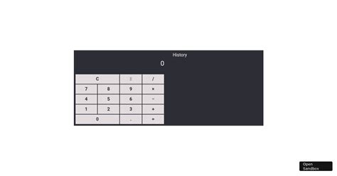 Formula Logic Calculator For Fcc Tests Codesandbox