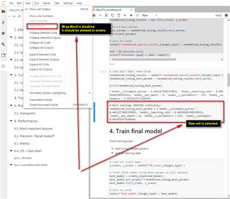 Enable Wrap Words On Raw Cells · Issue 6374 · Jupyterlabjupyterlab · Github