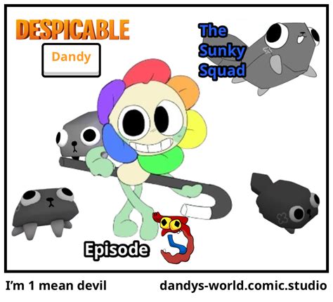 Im 1 Mean Devil Comic Studio