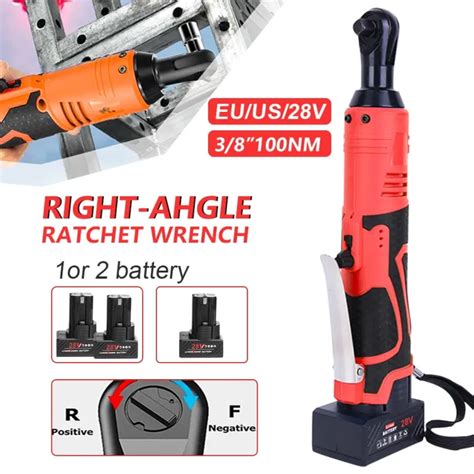 38 Cordless Ratchet Wrench 28v Electric Ratchet Wrench Set With