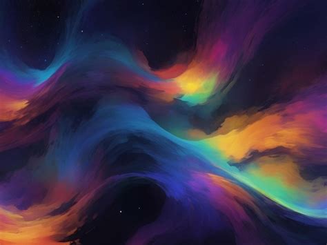 Premium Photo Photo Abstract Night Illustration Multi Colored Backdrop Generated By Ai