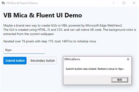 Github Chiyuki0325vbmicademo 🪟 Maybe A Brand New Way To Create Guis