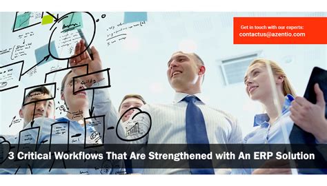 3 Workflows That Are Strengthened With An Erp Solution Oneerp