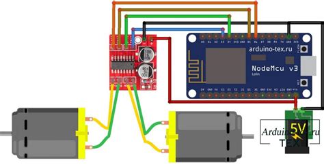 Урок Esp8266 Управление двигателем постоянного тока Nodemcu Mx1508