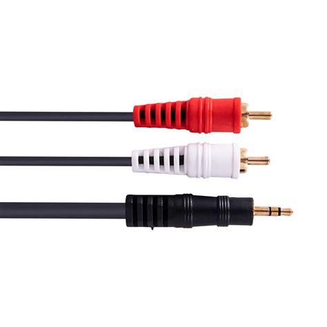 Dual Rca Mini Jack Stereo 1 8m Aisound