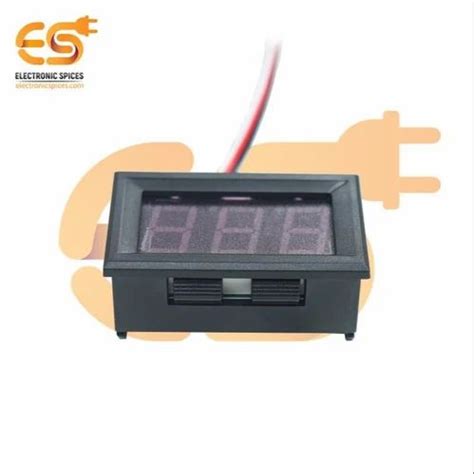 Dc 3v 30v 3 Wire Digital Voltmeter With Red Led Display At ₹ 75 42 Piece Digital Ac Voltmeter