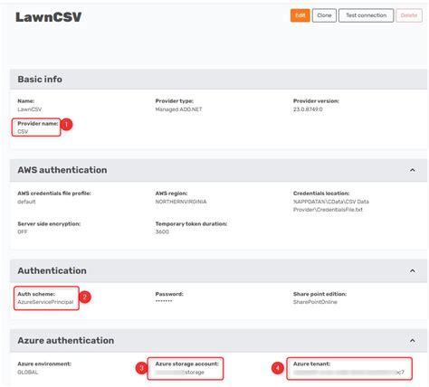 Configuring A Csv Data Source Stored In An Azure Data Lake Gen2 Storage