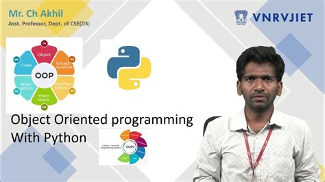 object oriented programming with python part 2 by mr ch akhil youtube