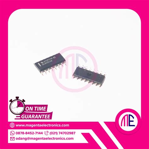 Integrated Circuit Uln2003A Uln2003Adr Sop16 Magenta Electronics Integrated Circuit Uln2003A