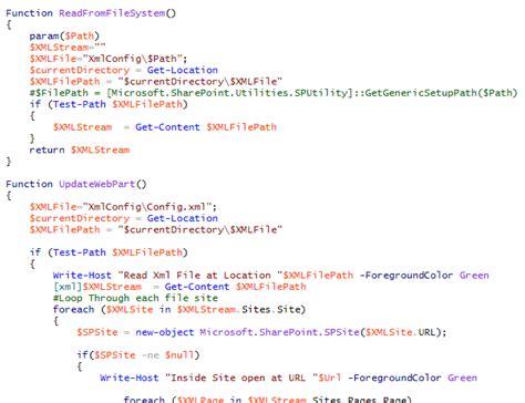 Powershell Utility Script Update Webpart Properties
