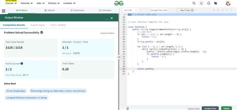 solved geeksforgeeks problem of the day merunkumar a posted on the