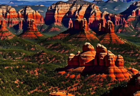 Premium Photo Sedona Arizona Red Rock Formations