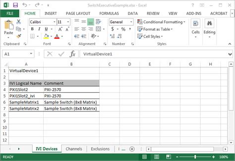 Excel Workbooks Ni