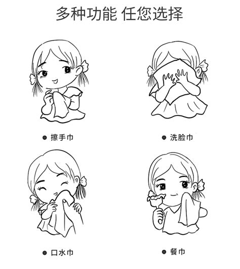 洗脸简笔画简单 卡通 儿童画 第4页 大山谷图库
