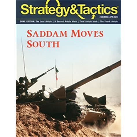 Strategy Tactics Issue 339 Sassam Moves South Toys Toy Street UK