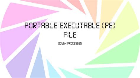 Portable Executable Pe File Wow64 Processes