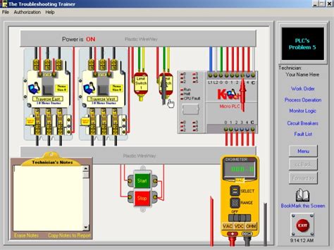 Electrical Troubleshooting Training Simulator