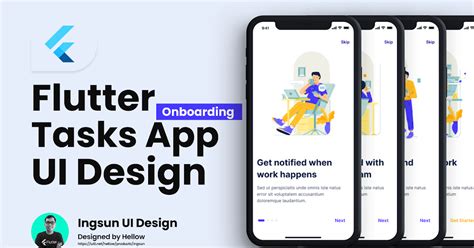 Flutter Ui Tutorial Onboarding Screen Tasks Project Management App