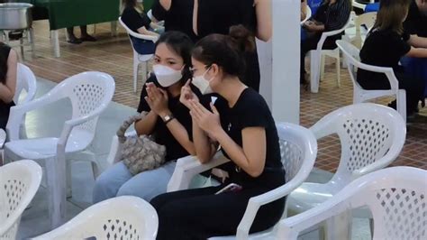 Photo Gallery สวดศพเหยื่อกราดยิงคืนแรกทูตเมียนมา ผู้บริหารพารากอนเป็นเจ้าภาพ ก่อนเกิดเหตุบอก