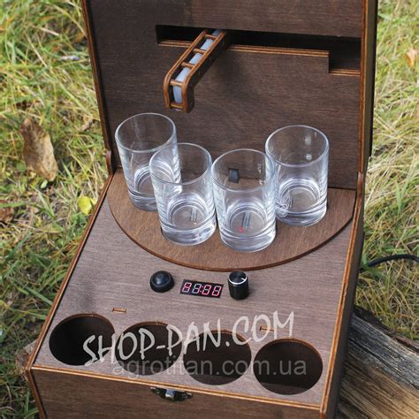 Наливатор алоконапоев на 4 рюмки автобармен на подарок алкогольный