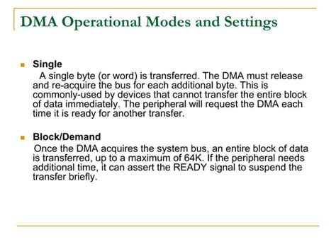 Direct Memory Access Ppt Pptx Computer Peripherals Computing