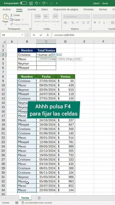 Sumar Si En Excel Superexcel Youtube