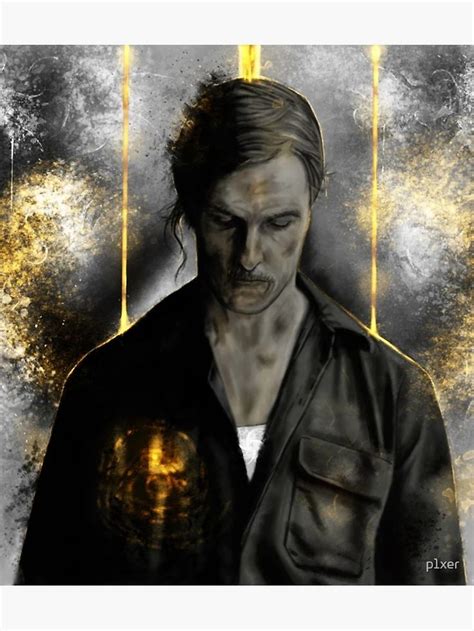 Lienzo For Sale Con La Obra «true Detective Rust Cohle Viejo De