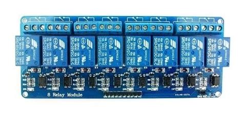Modulo Relay Canales Optoacoplado P Arduino Raspberry Pic Cyberofice