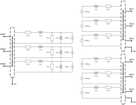 Three Phase Three Winding Transformer