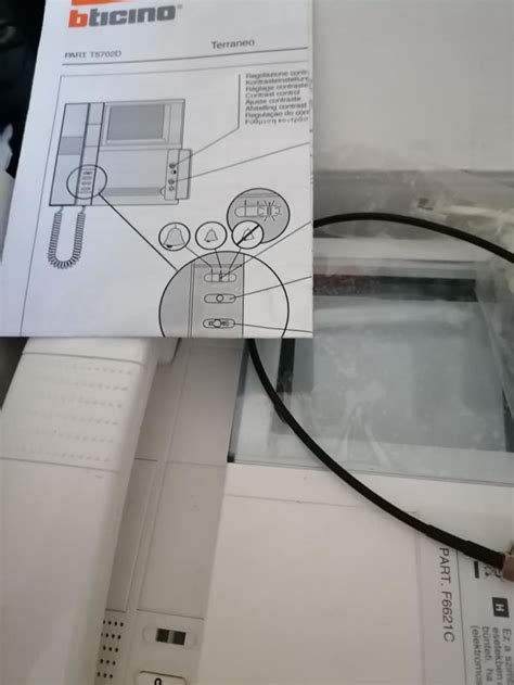 Doorbells And Intercoms Bticino 334122 Video Pivot Colour Analogue Intercom System In Box Was