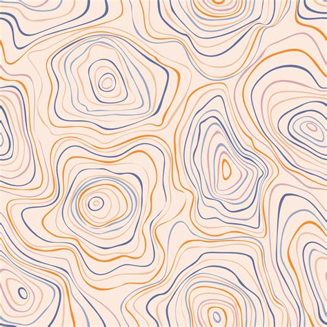 Premium Vector Seamless Pattern Abstract Color Concentric Stains Liquid Texture Aesthetic