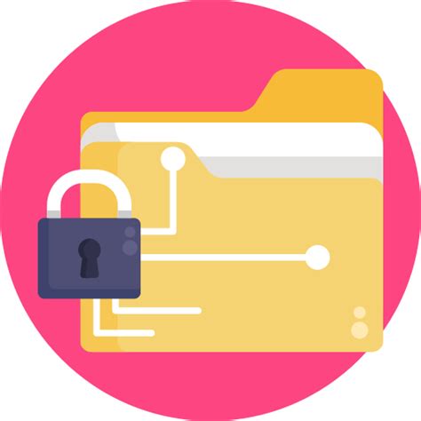Data Protection Generic Circular Icon