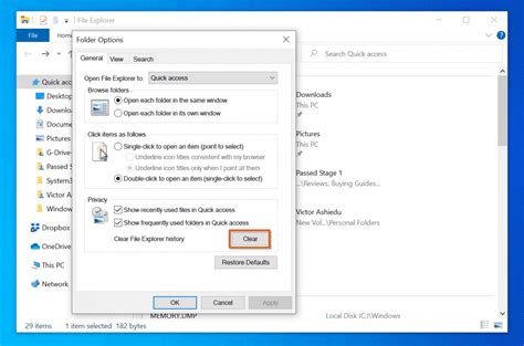 Clear Your File Explorer Recent Files History In Windows My XXX Hot Girl