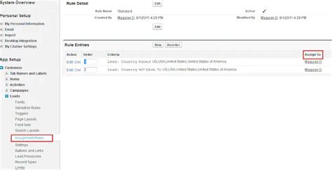 Assignment Rules Infallibletechie