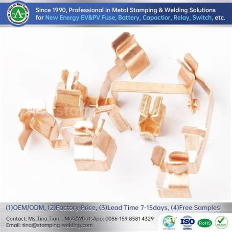 China Copper Parts For Electrical Connector Manufacturers Suppliers