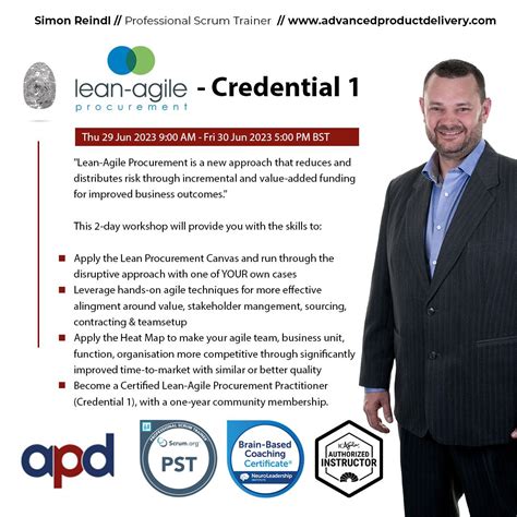 Simon Reindl On Linkedin Leanagileprocurement Agileprocurement