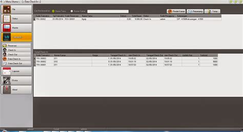 Program Reservasi Hotel Sederhana Dengan Delphi Tutorial Delphi Dan